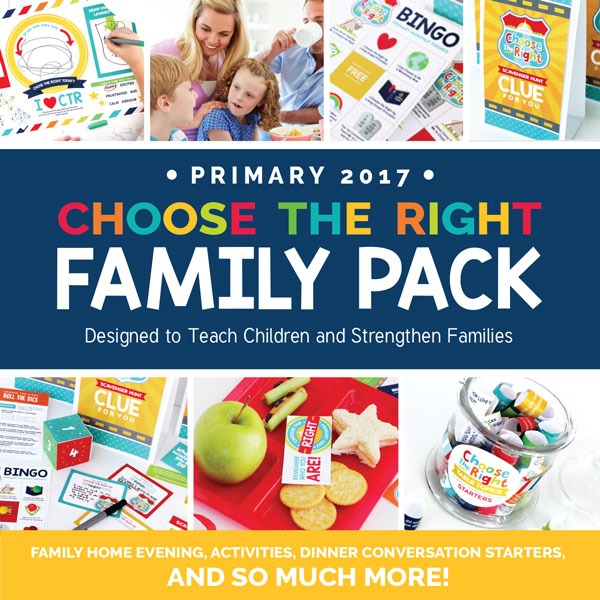 2017 LDS Primary Theme Printable Pack - The Red Headed Hostess