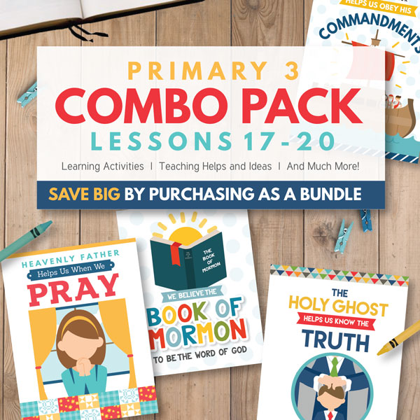2017 LDS Primary Theme Printable Pack - The Red Headed Hostess